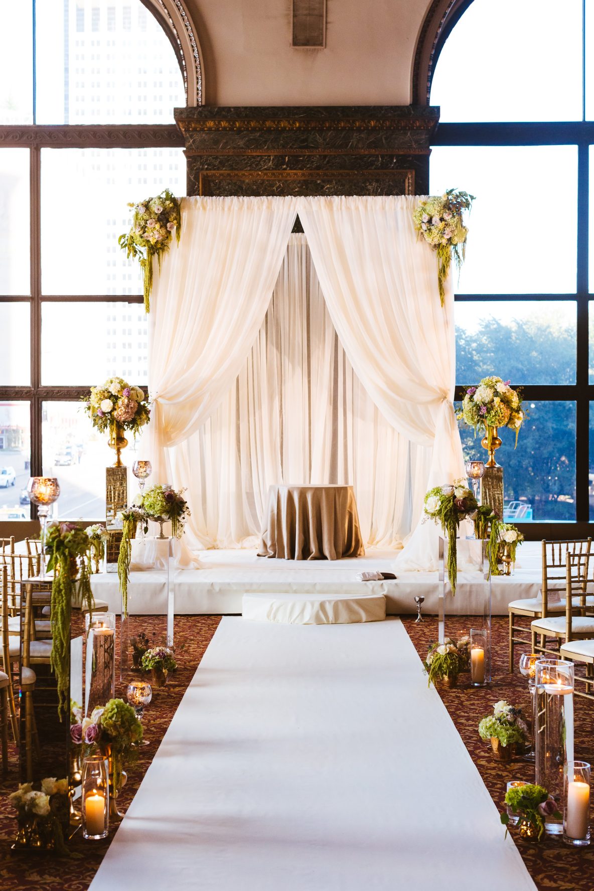 Ceremony Backdrops - Ashland Addison Events