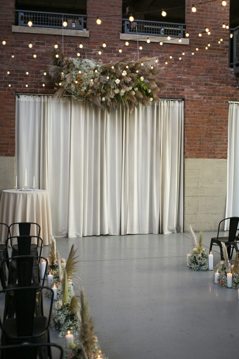 Ceremony Backdrops - Ashland Addison Events