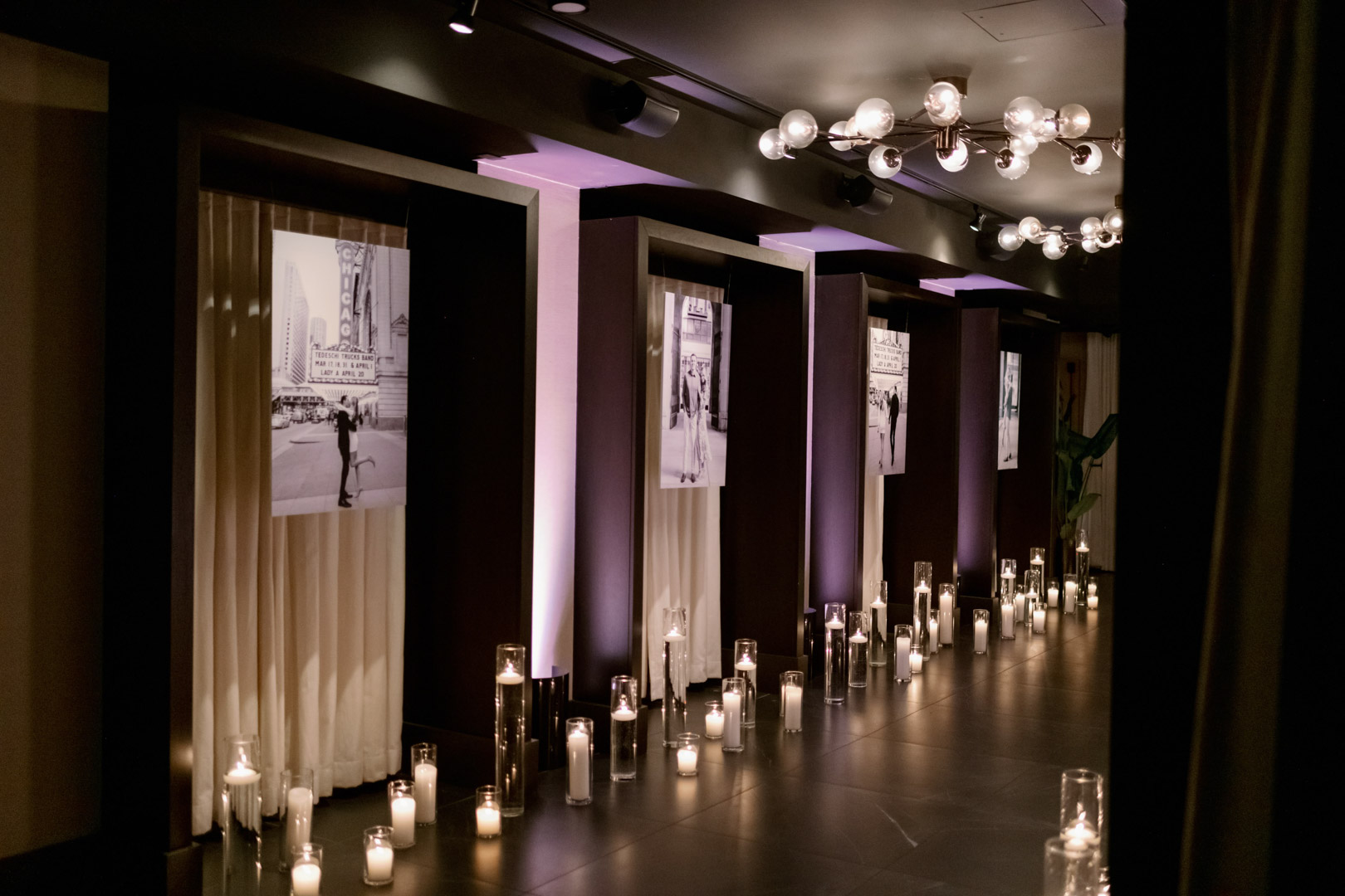 Candle Installations - Ashland Addison Events