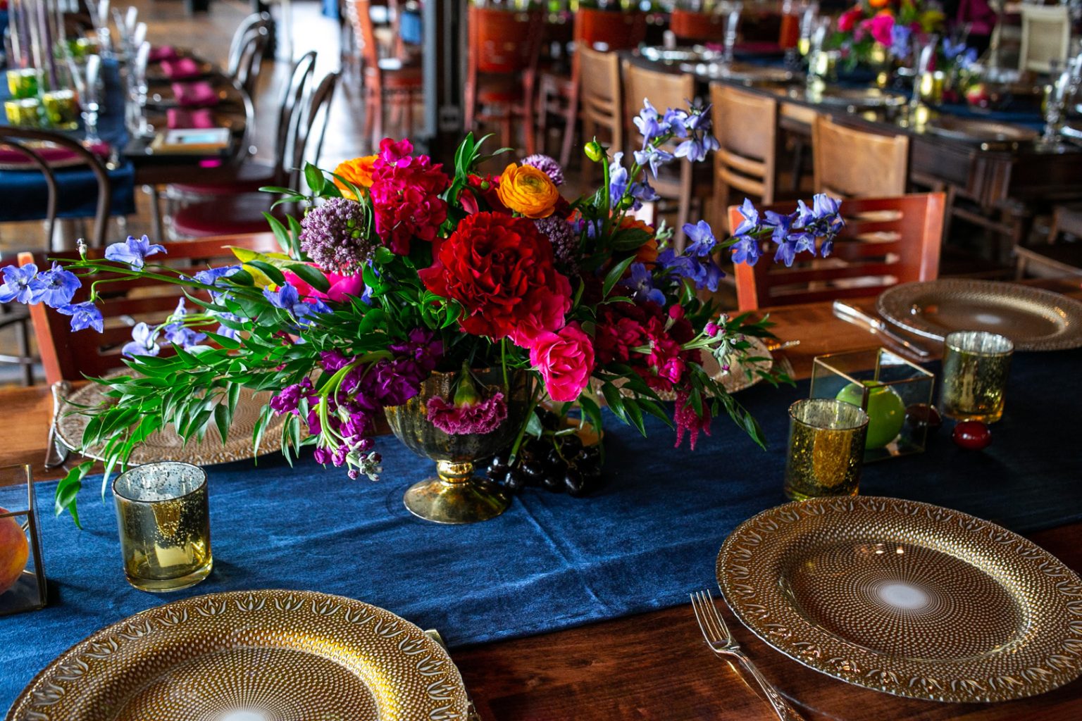 Centerpieces: Low & Lush - Ashland Addison Events