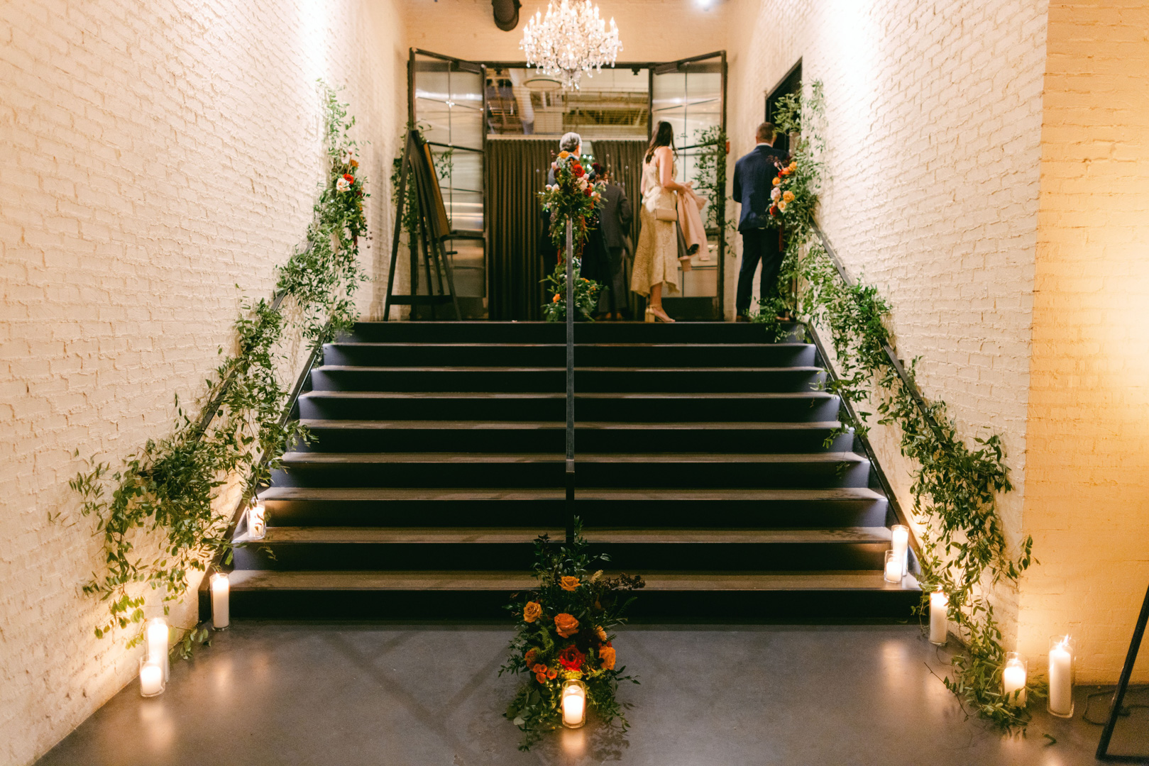Staircase Decor - Ashland Addison Events