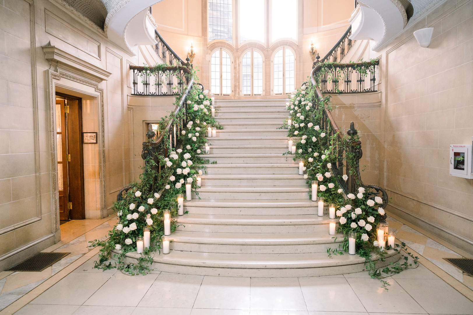 Staircase Decor - Ashland Addison Events