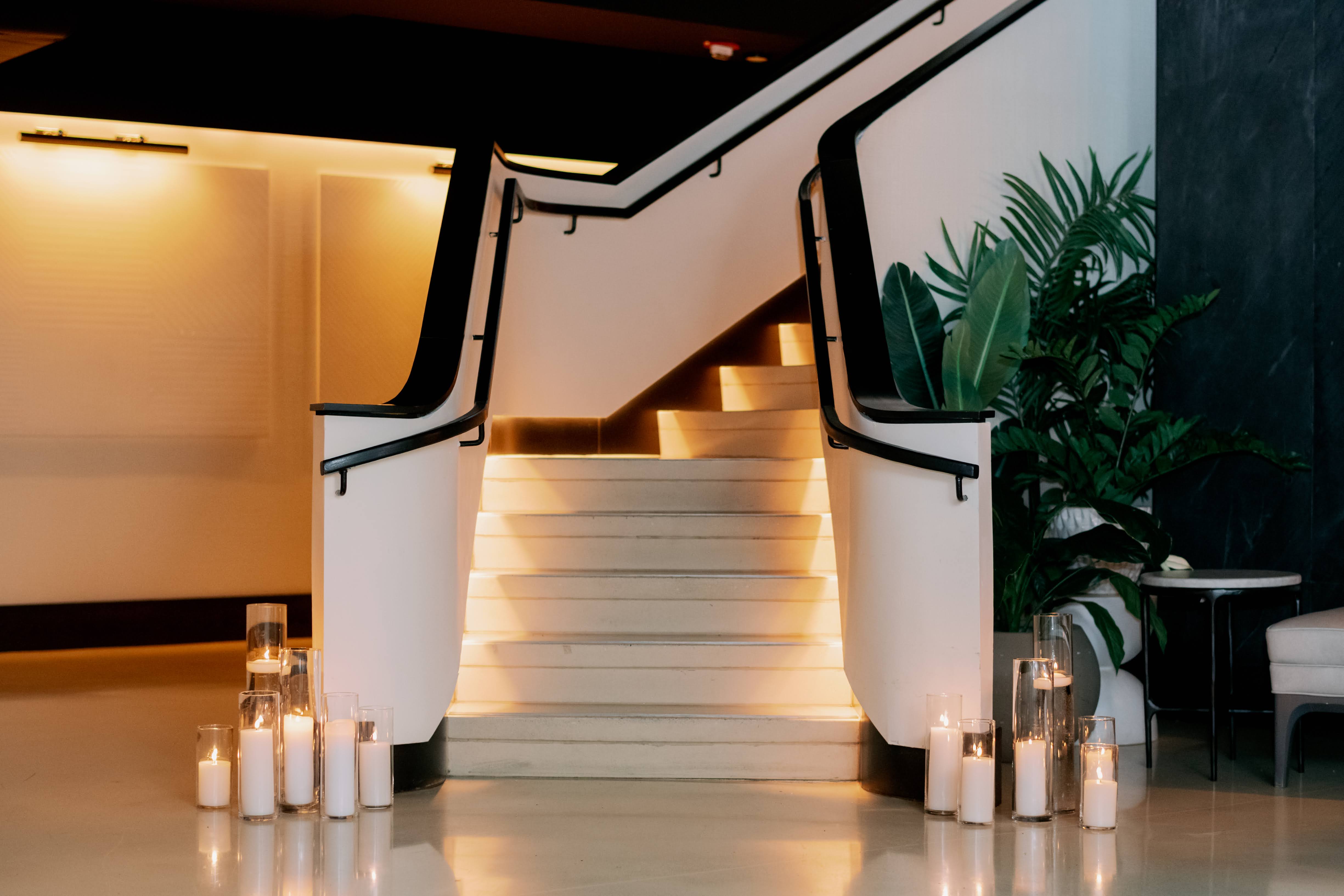 Staircase Decor - Ashland Addison Events